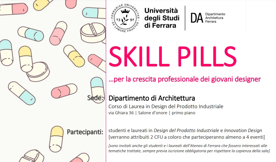 Skill Pills - Brevetti e idee di impresa — Design del Prodotto industriale